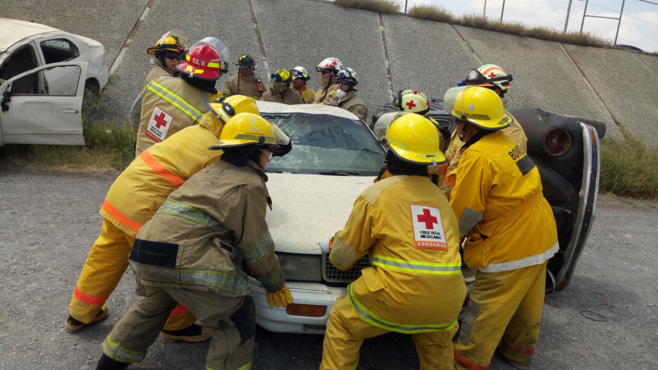 Imparte Cruz Roja Curso de Técnicos en Extracción Vehicular