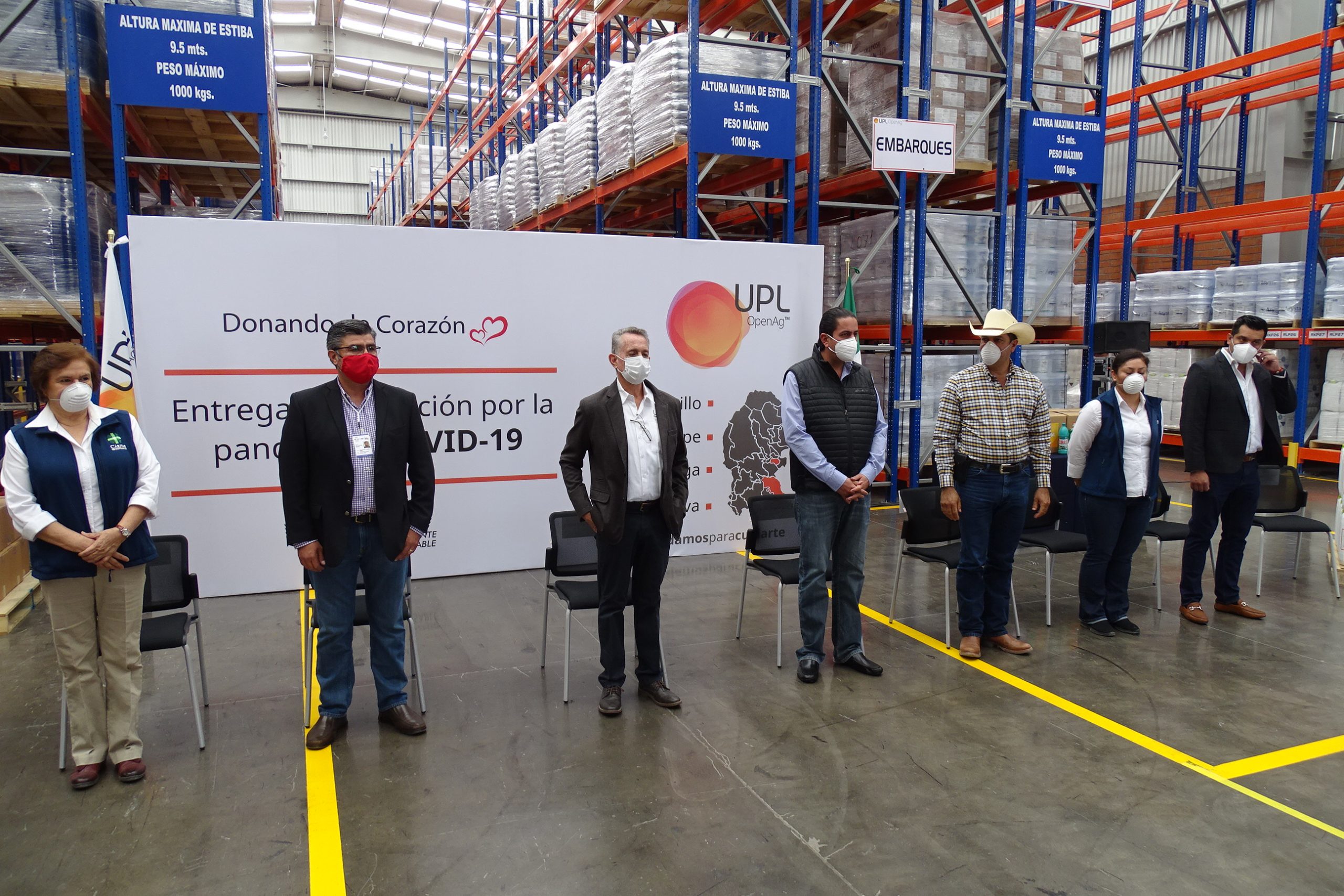 UPL suma esfuerzos con Ramos Arizpe; dona material sanitizante y ...