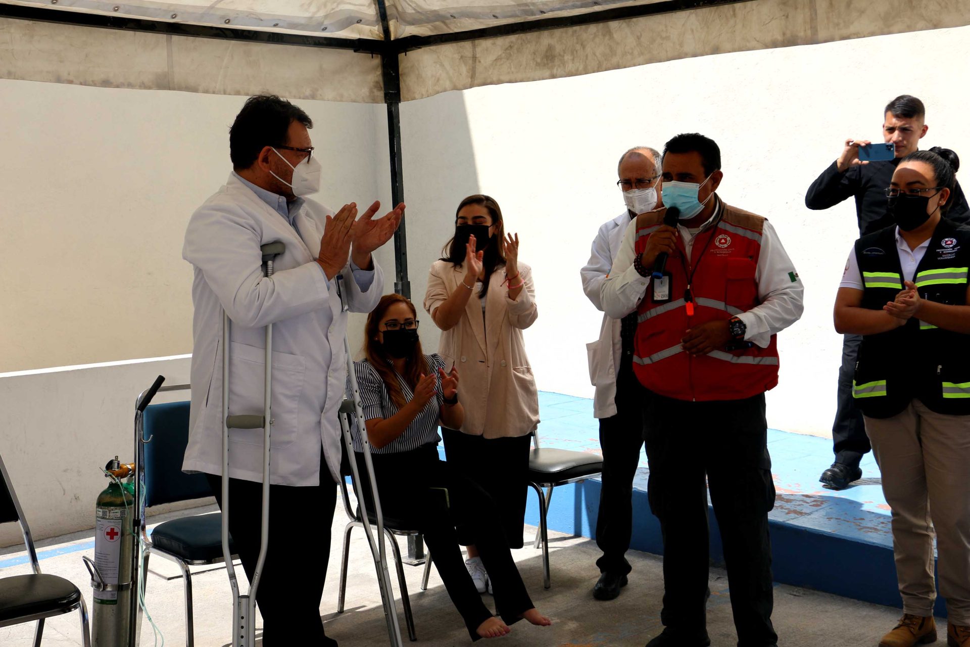 Realiza Hospital Universitario simulacro de evacuación en el marco de la Semana Nacional de ...