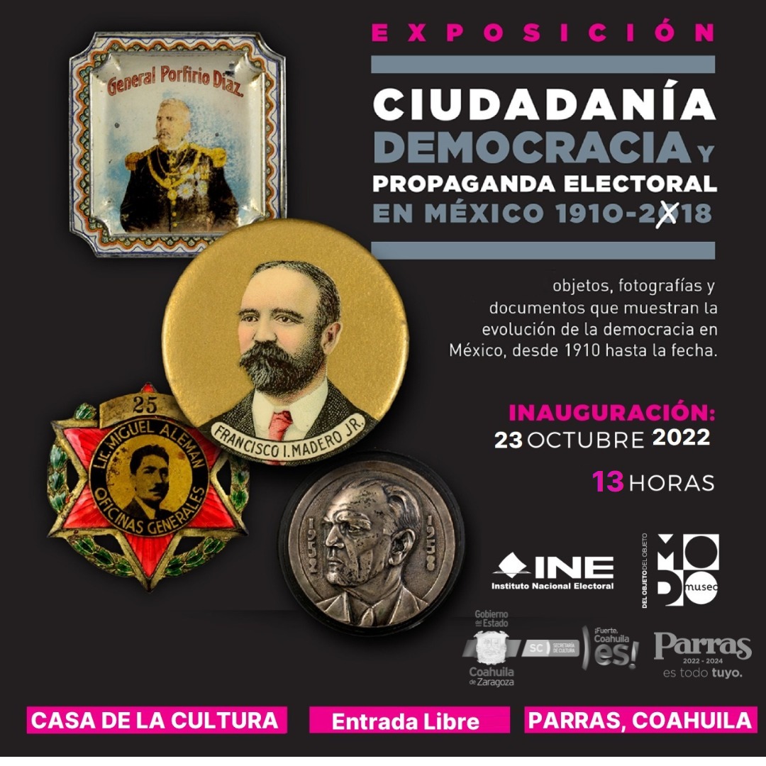 Llega a Parras la exposición ‘Ciudadanía, Democracia y Propaganda ...