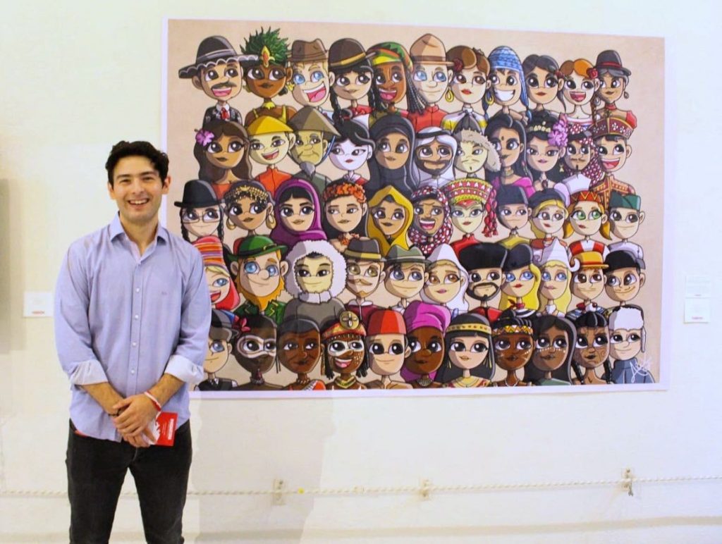 Por segunda vez, expone saltillense Alex Carrillo sus ilustraciones en ...