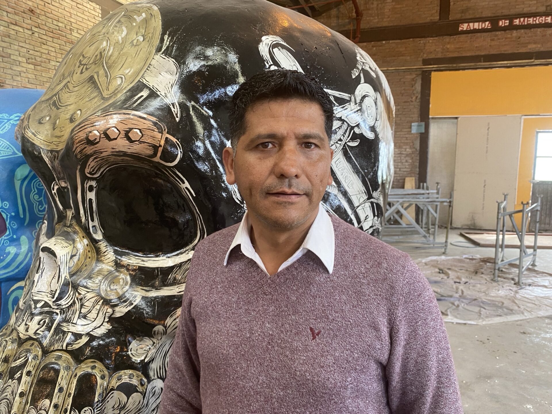 Avanza construcción de catrina monumental de Ramos Arizpe; cabeza será ...
