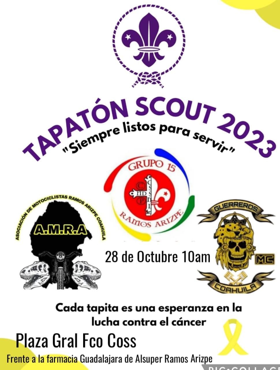 Convocan a participar en el Tapatón Scout 2023