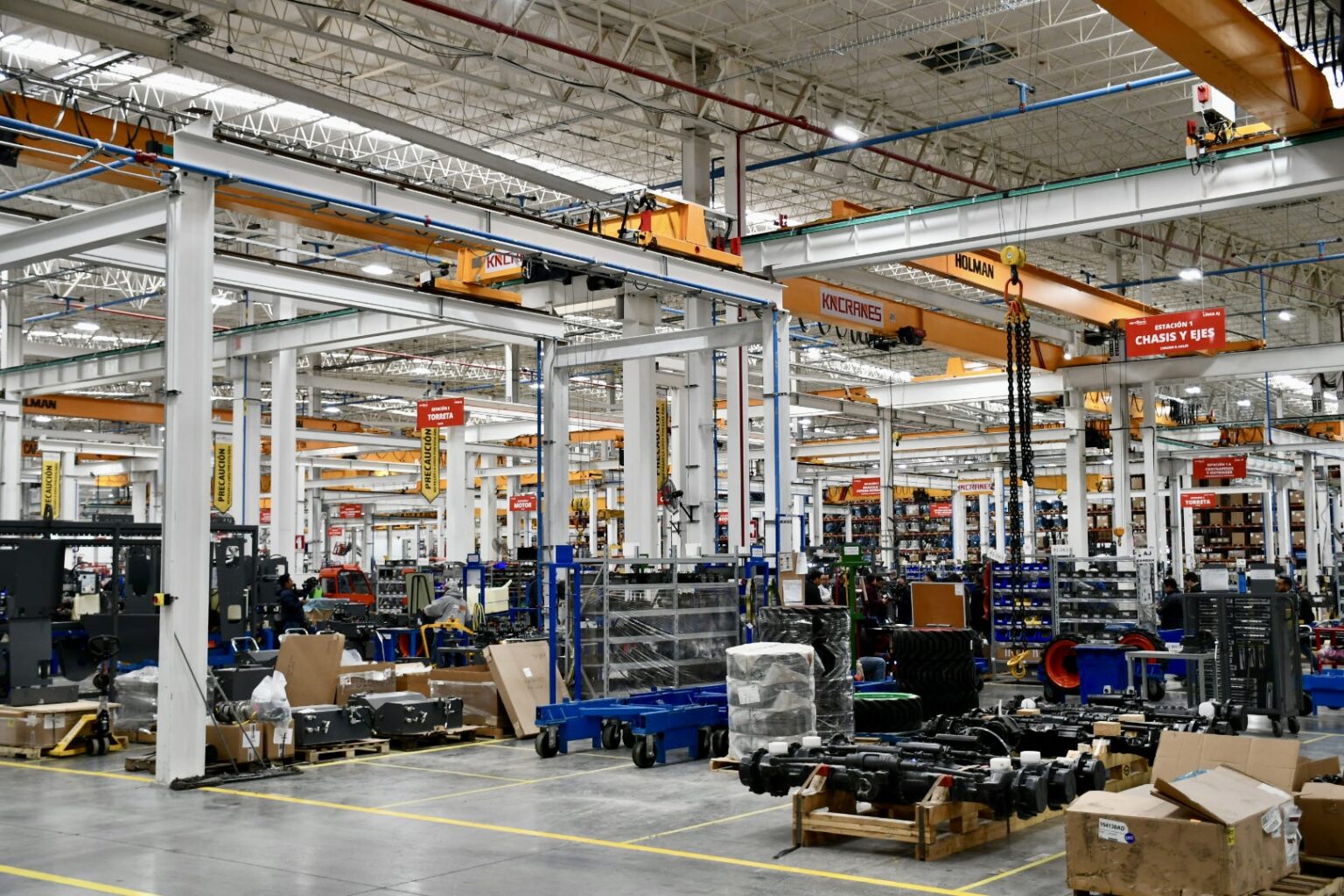 Inaugura Manolo Jiménez ampliación de empresa Skyjack en Ramos Arizpe