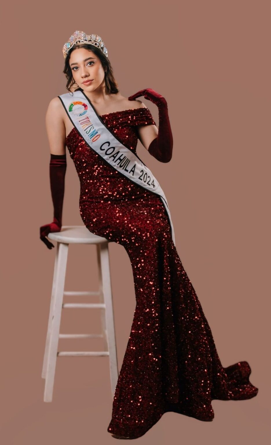 Busca la muzquense Fabiola Camarillo poner en alto a Coahuila en certamen nacional Miss Turismo 2024