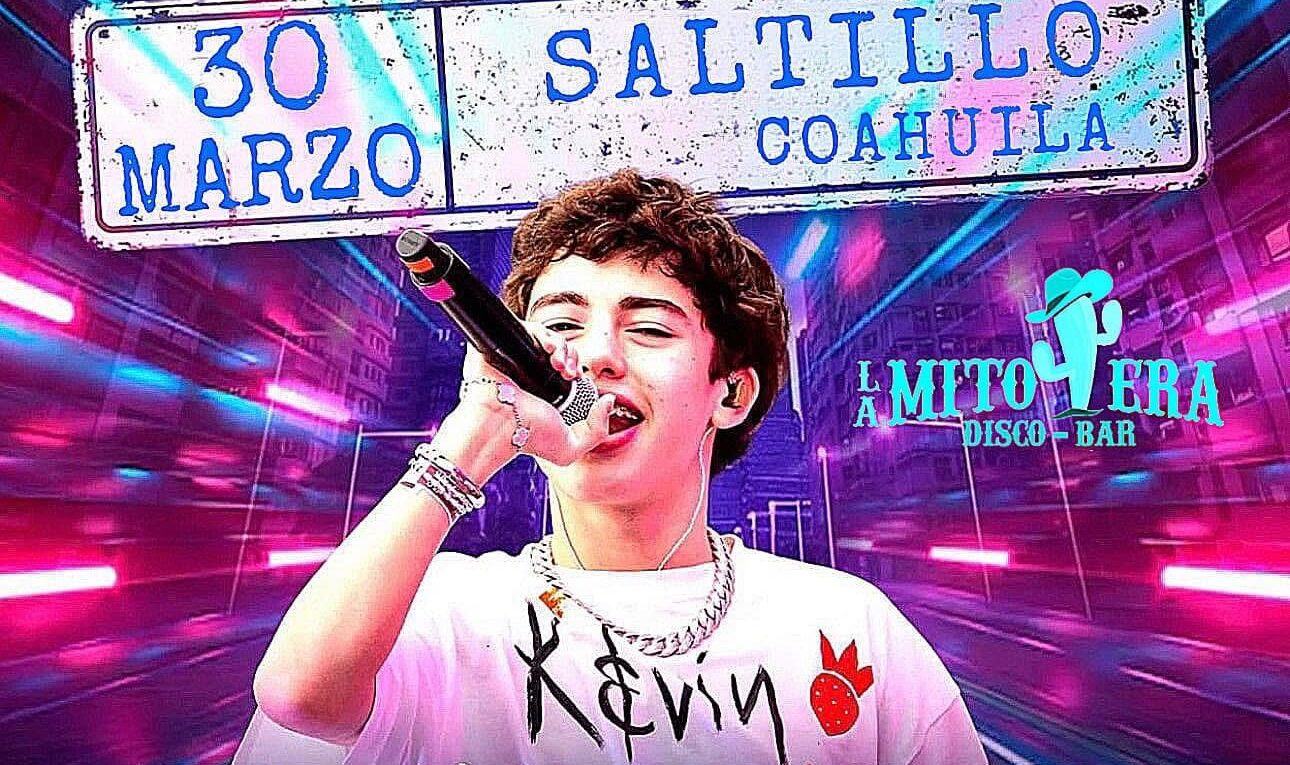 Kevin AMF llegará a Saltillo en concierto con más invitados