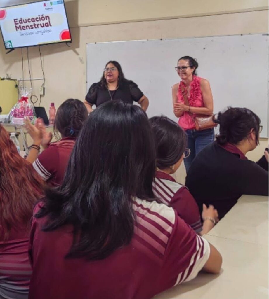 CETis 60 promueve la educación menstrual entre su comunidad estudiantil