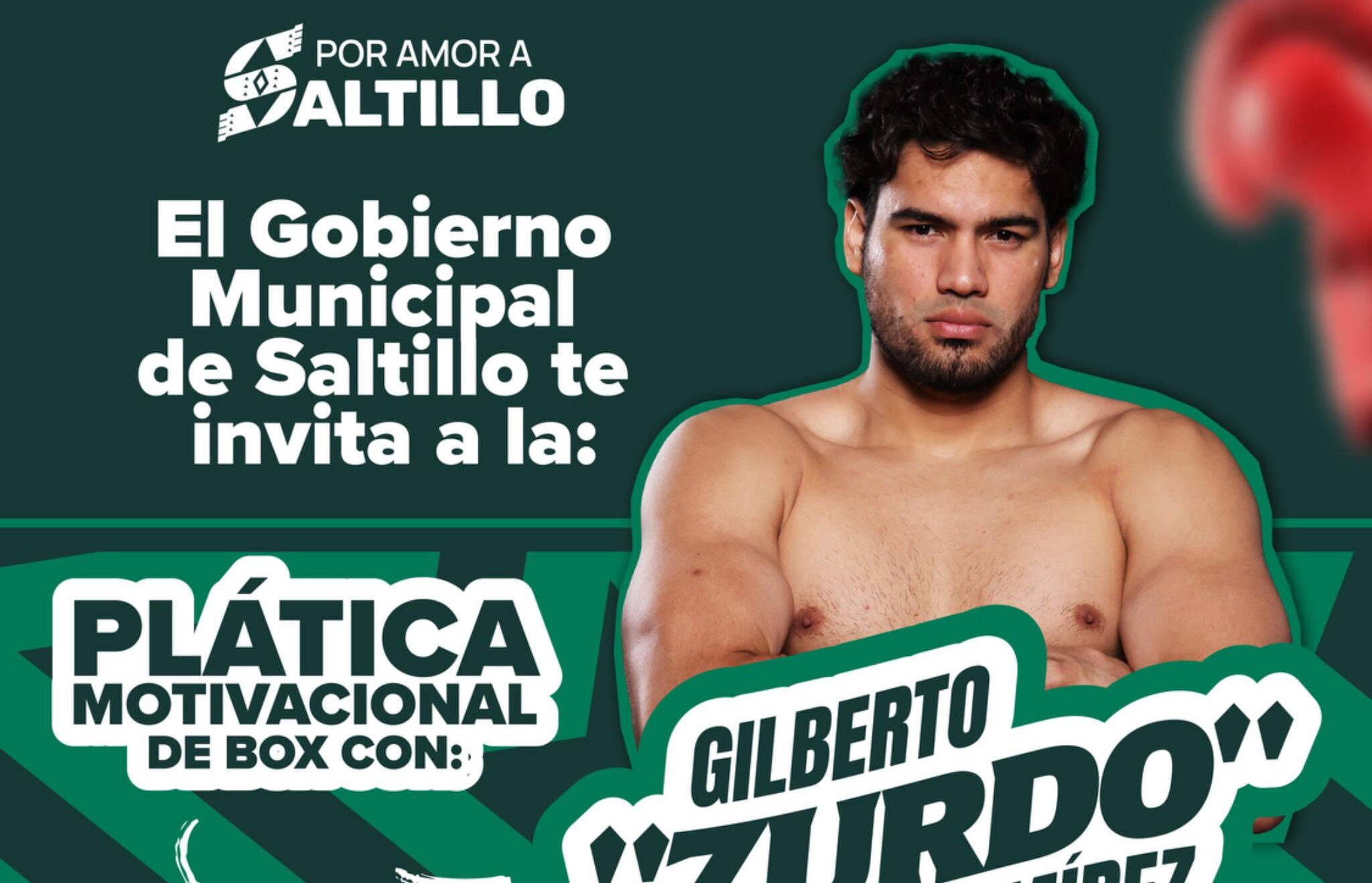 Dará campeón mundial de boxeo plática motivacional en Saltillo