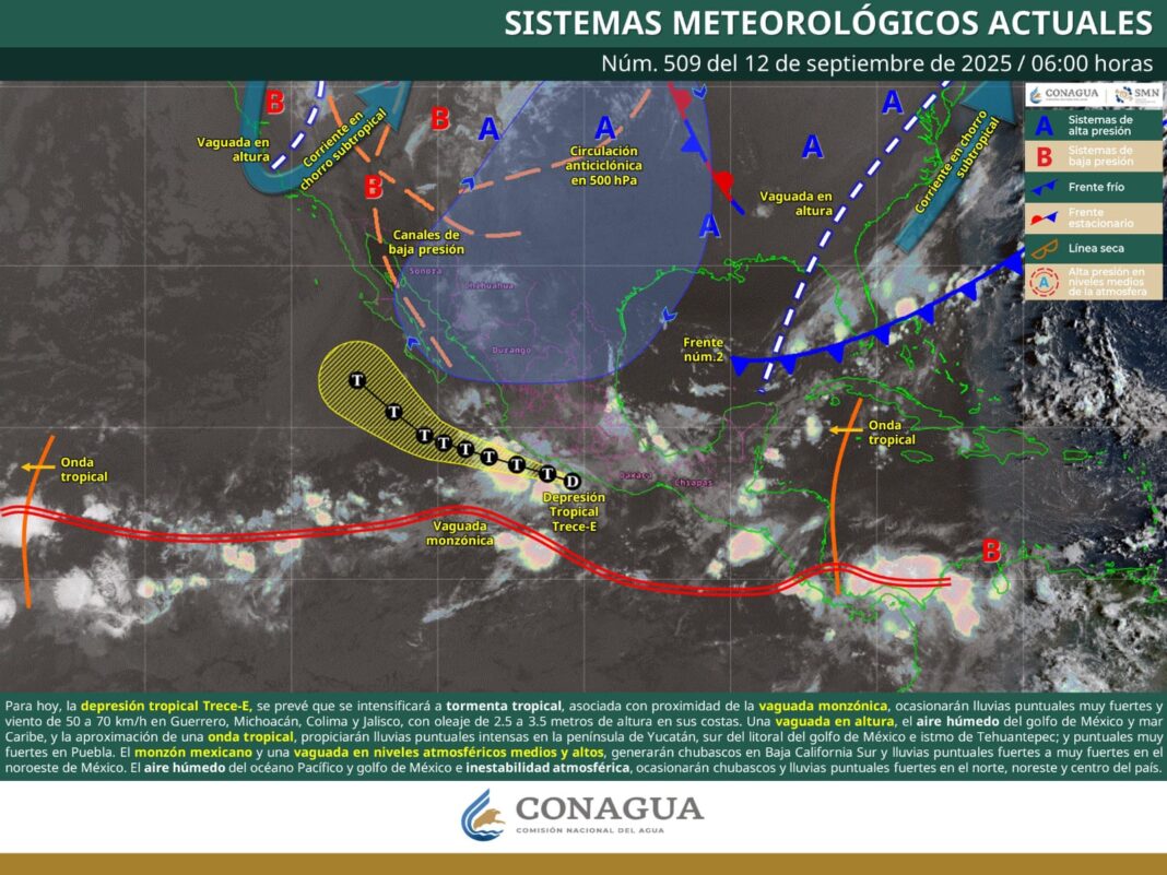 Se esperan lluvias y chubascos en Coahuila