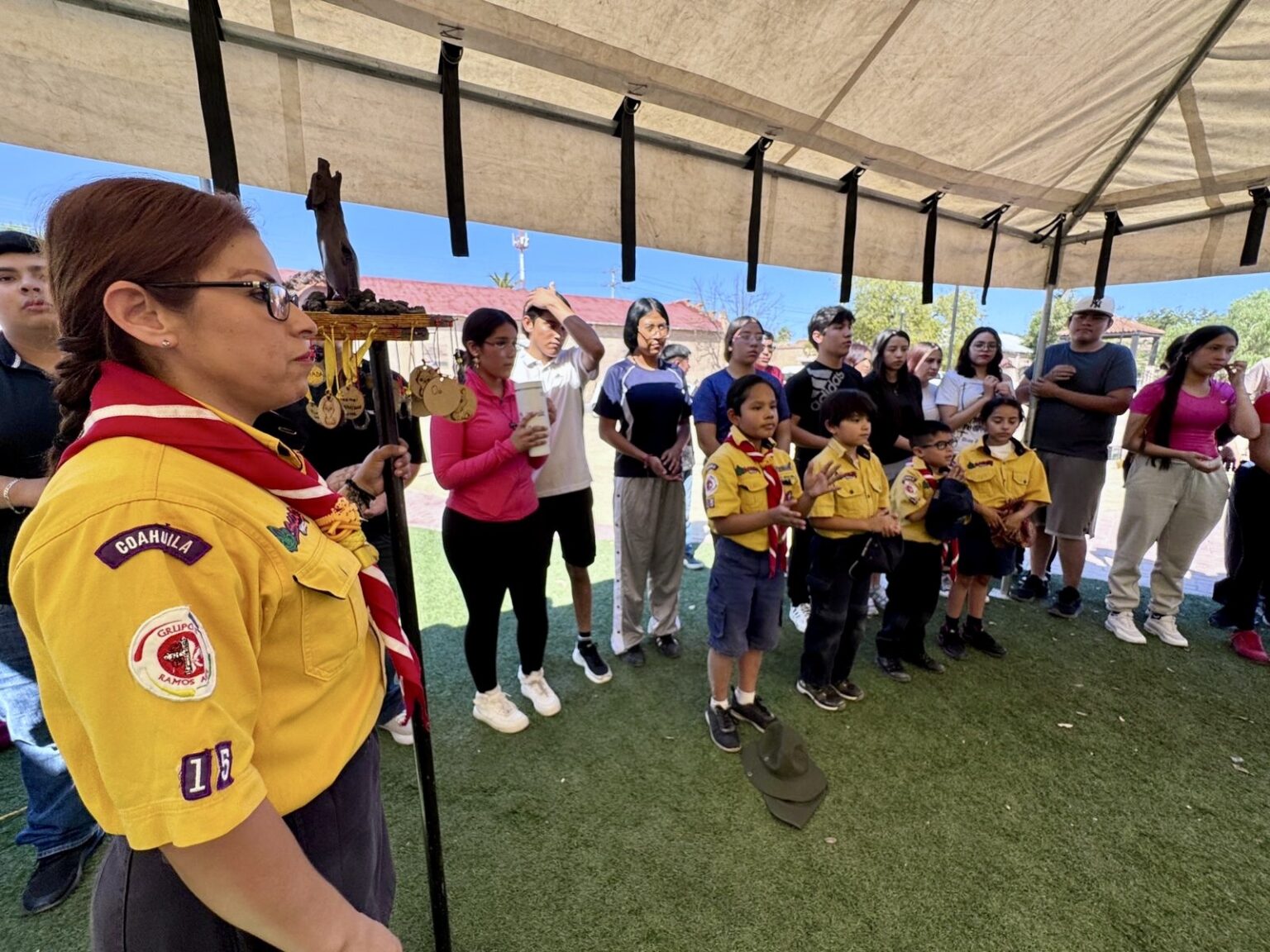 Scouts de Ramos Arizpe logran gran colecta en el Tapatón 2025