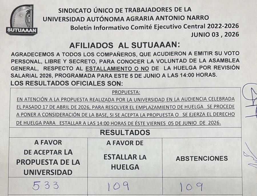 Evitan huelga en la Narro; trabajadores administrativos aprueban ...