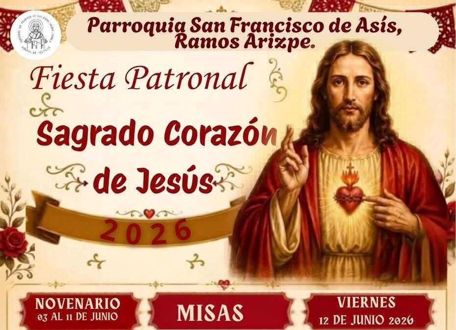 Invitan a vivir la fiesta del Sagrado Corazón de Jesús en la colonia ...