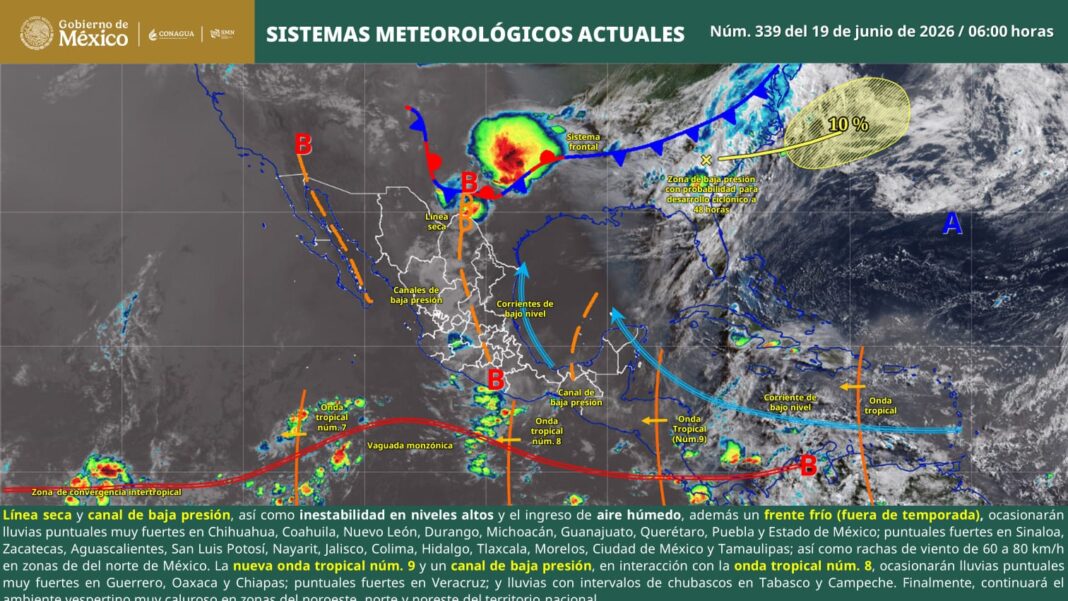 Persisten tormentas en la Región Norte de Coahuila; Protección Civil ...
